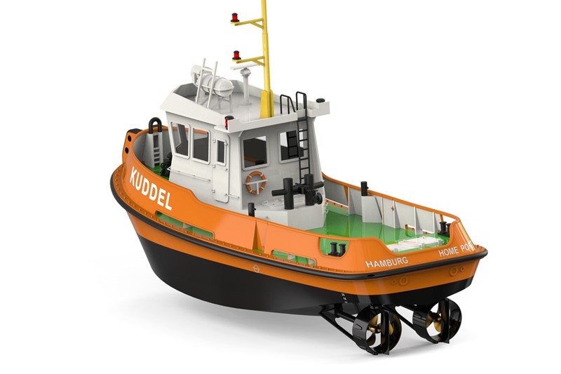KY Model Kuddel tug boat 1:50 kit KYM0120, Model Shop Leeds